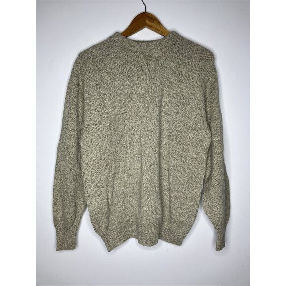 Vintage | Sweaters | Vintage Timber Valley Wool Blend Knit Sweater Mens ...